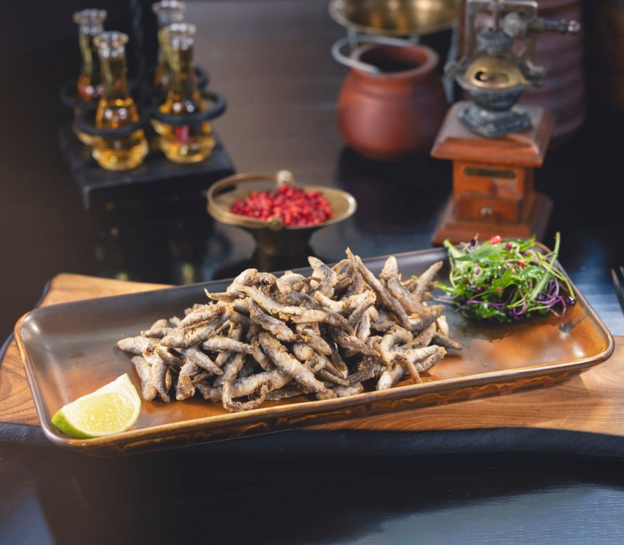 Sprot prajit - Restaurant Taverna Sarbului Bucuresti